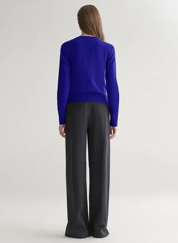 A.L.C. Ashtyn Cashmere Crew Neck Sweater - Cobalt