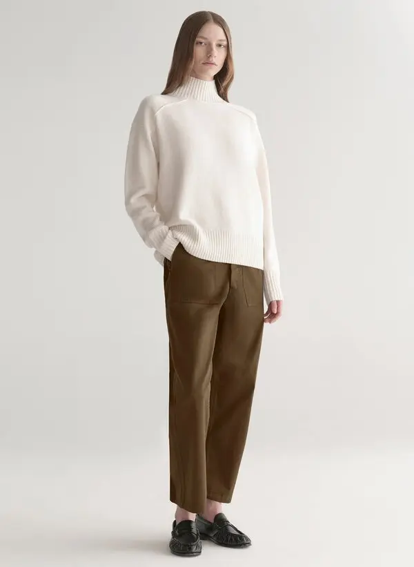 A.L.C. Brayden Cotton Twill Pant - Olive