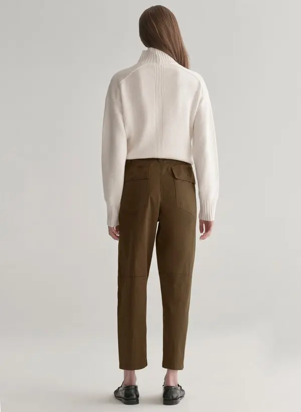 A.L.C. Brayden Cotton Twill Pant - Olive