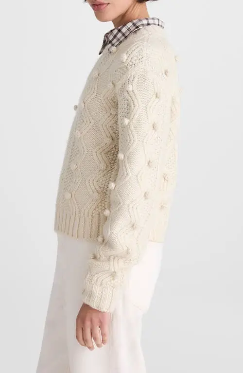 Madewell Mixed Stitch Crewneck Sweater