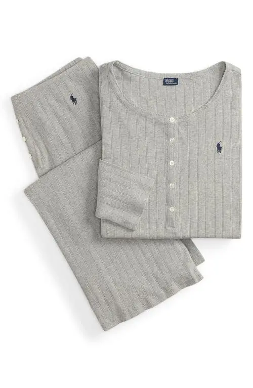 Polo Ralph Lauren Henley Long Pajamas