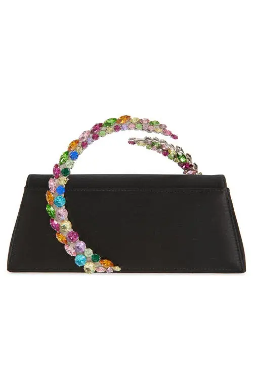 L’ALINGI Karma Crystal Handle Clutch
