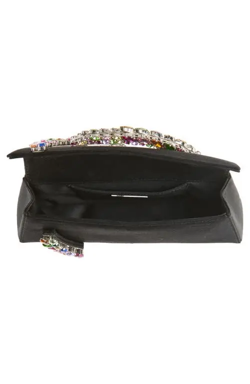 L’ALINGI Karma Crystal Handle Clutch