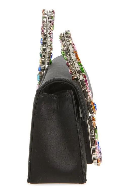 L’ALINGI Karma Crystal Handle Clutch