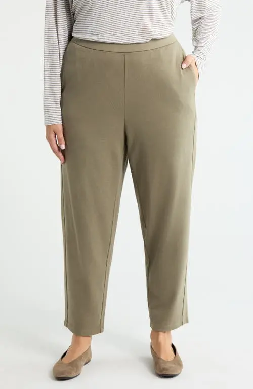 Eileen Fisher Slouch Ankle Pants - Bay Leaf