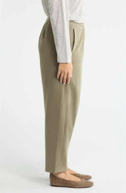 Eileen Fisher Slouch Ankle Pants - Bay Leaf