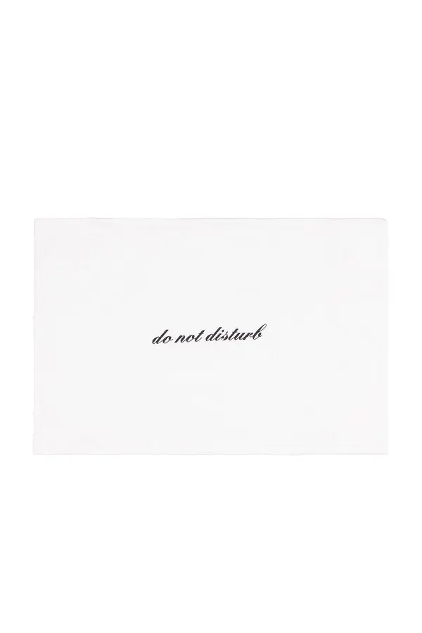 ABBODE Do Not Disturb Pillowcase - N,a