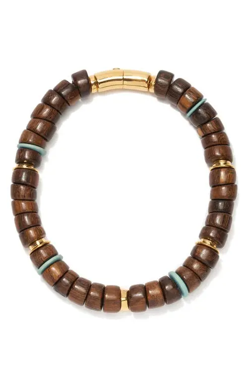 LIZZIE FORTUNATO Las Palmas Collar Necklace - Brown