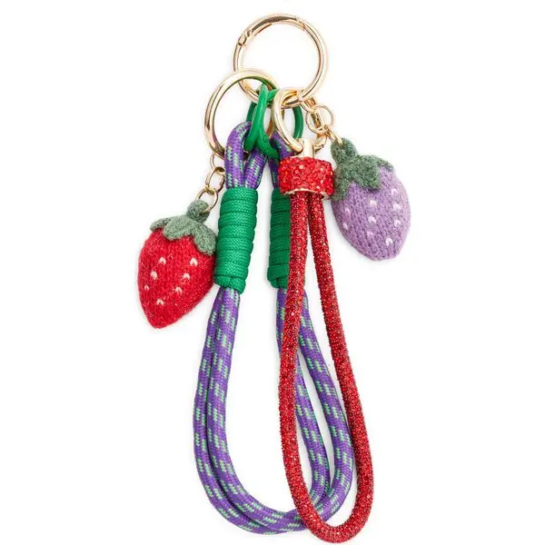 Chelsea28 Strawberry Bag Charm