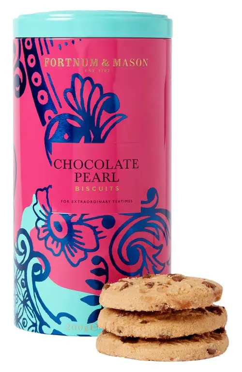 FORTNUM & MASON Piccadilly Pearl Biscuits - Chocolate