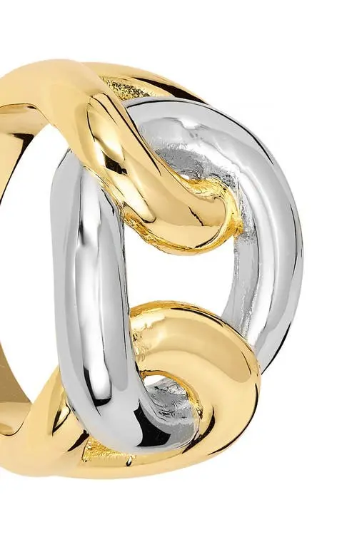 ATHRA LUXE Sculpted Link Ring