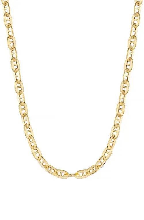 ATHRA LUXE Mariner Chain Link Necklace - Gold