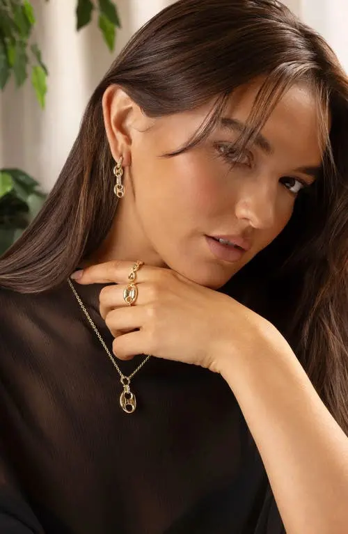 ATHRA LUXE Half Mariner Link Band Ring