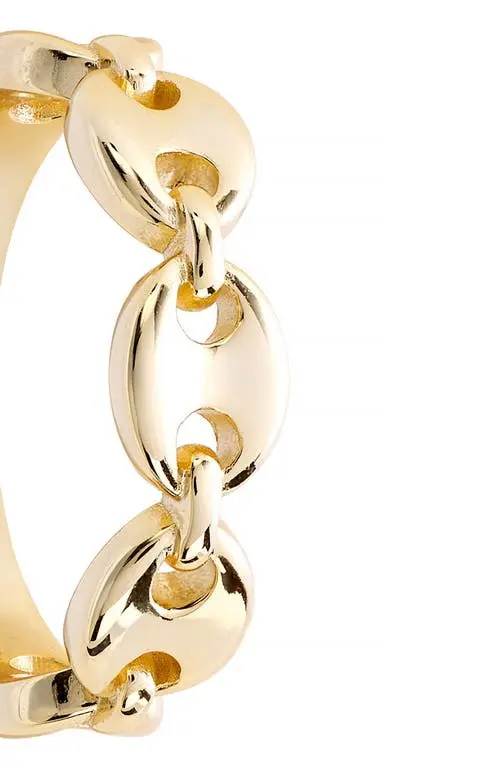ATHRA LUXE Half Mariner Link Band Ring