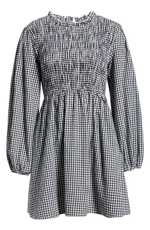 PETAL & PUP Jessen Long Sleeve Mini Dress