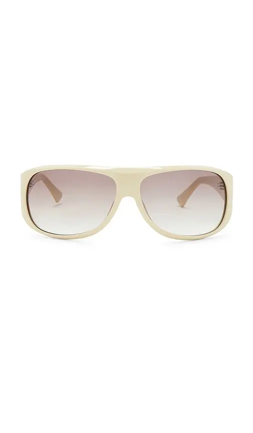 LEXXOLA Devon Sunglasses - Bone & Taupe