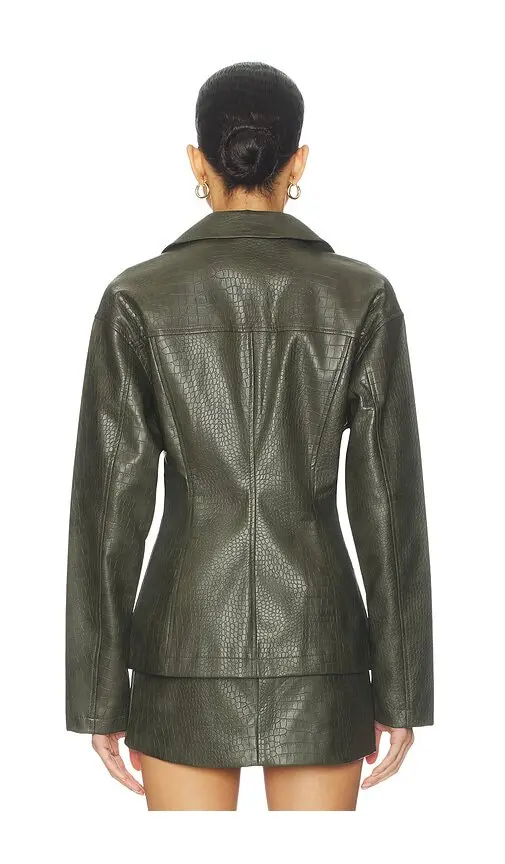 Superdown Caroline Faux Leather Jacket