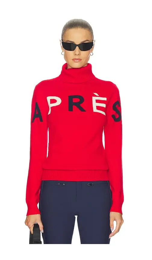 Perfect Moment Apres Sweater Ii - Red