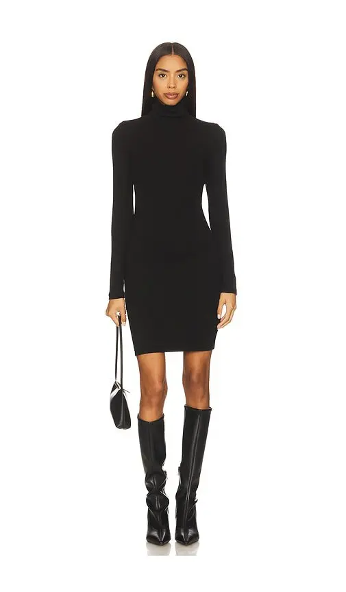 BOBI Turtleneck Mini Dress