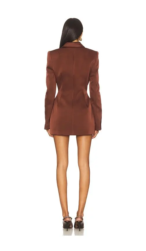 NADINE MERABI Monica Satin Blazer