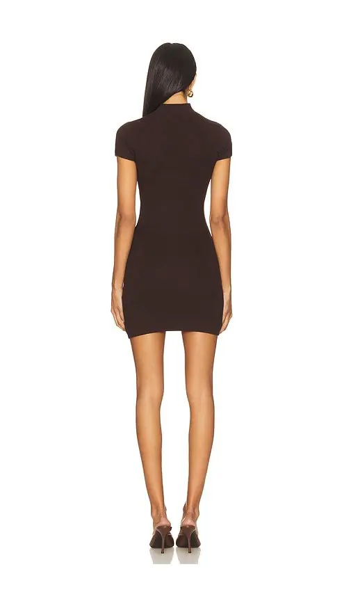 SAU LEE Denali Dress - Espresso