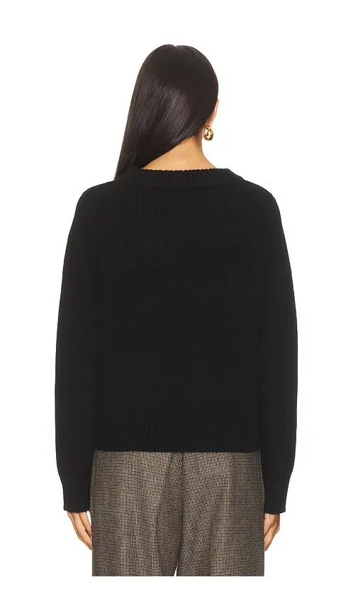 Soft Goat Chunky V-neck Cashmere Sweater