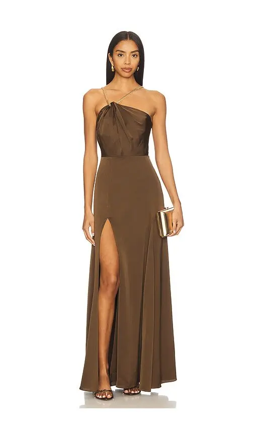 Nbd Clara Gown - Brown