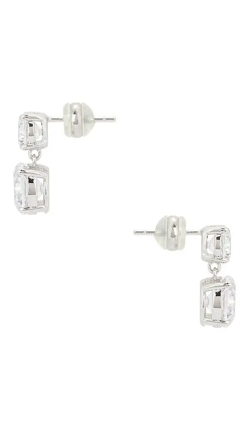 Shashi Solitaire Drop Earrings