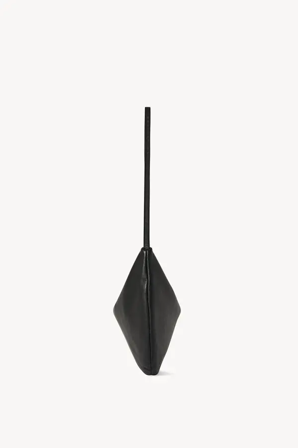 THE ROW Small Izzy Leather Bag - Black