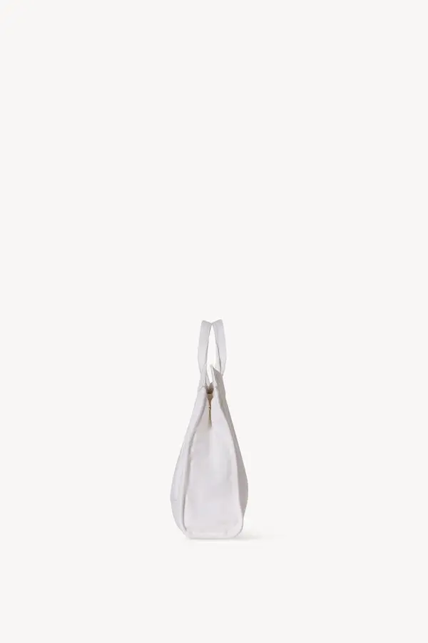 THE ROW Sisal Shopper In Cotton - Optical White