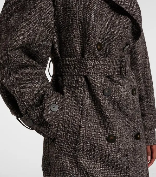 JOSEPH Laurin Double-breasted Virgin Wool Coat
