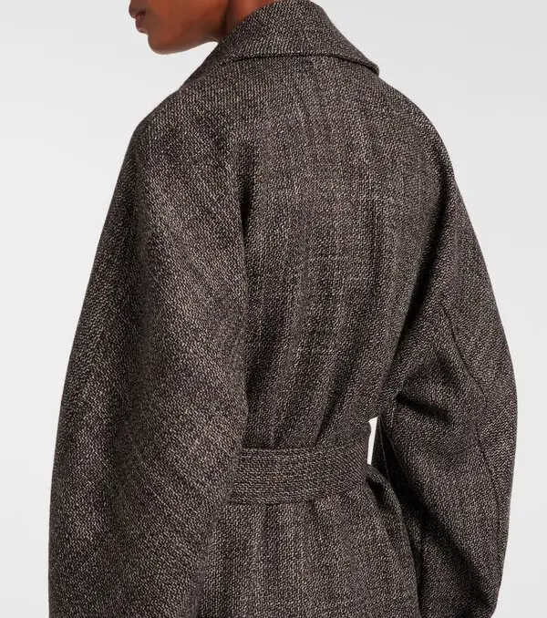 JOSEPH Laurin Double-breasted Virgin Wool Coat