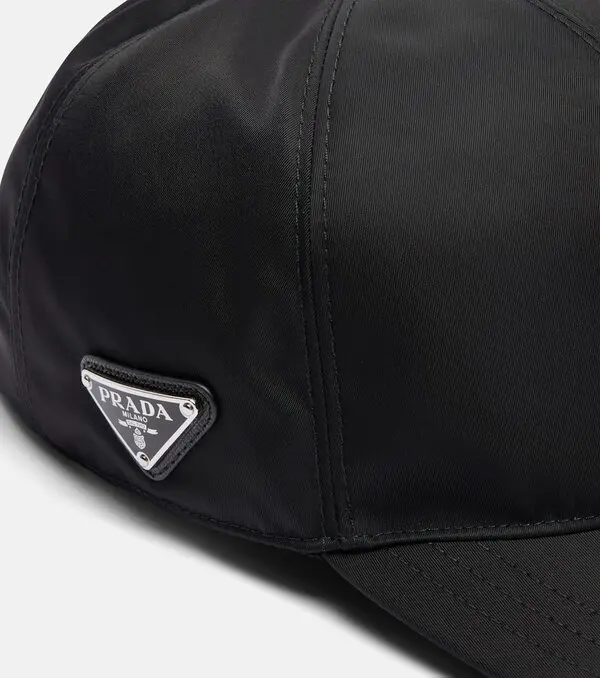 Prada Re-nylon Baseball Cap - Black