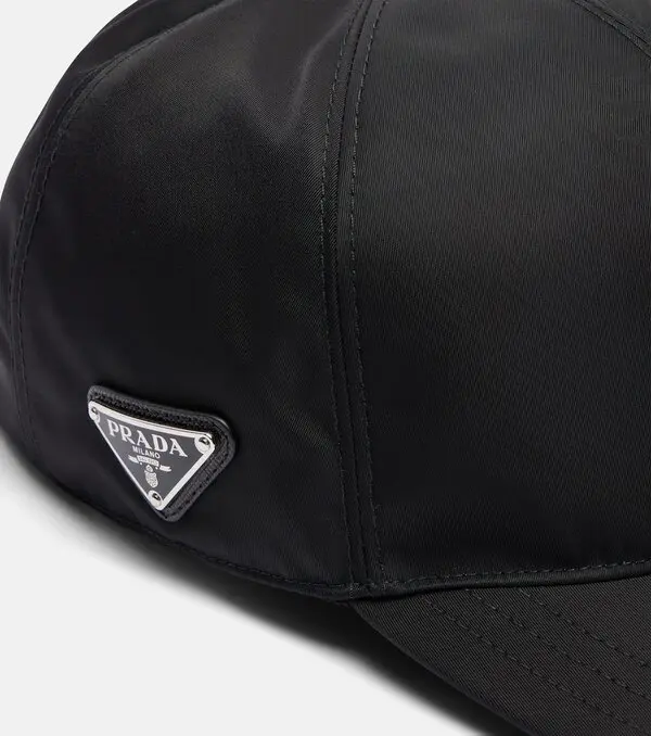 Prada Re-nylon Baseball Cap - Black