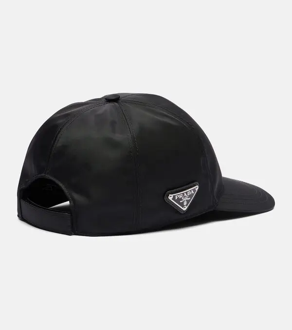 Prada Re-nylon Baseball Cap - Black