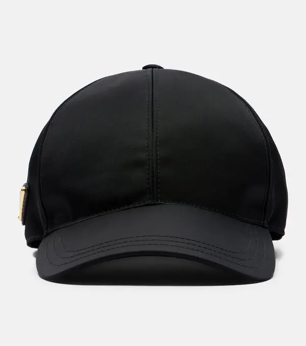 Prada Re-nylon Baseball Cap - Black