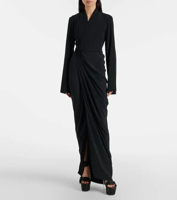 Rick Owens Belted Wrap Dress