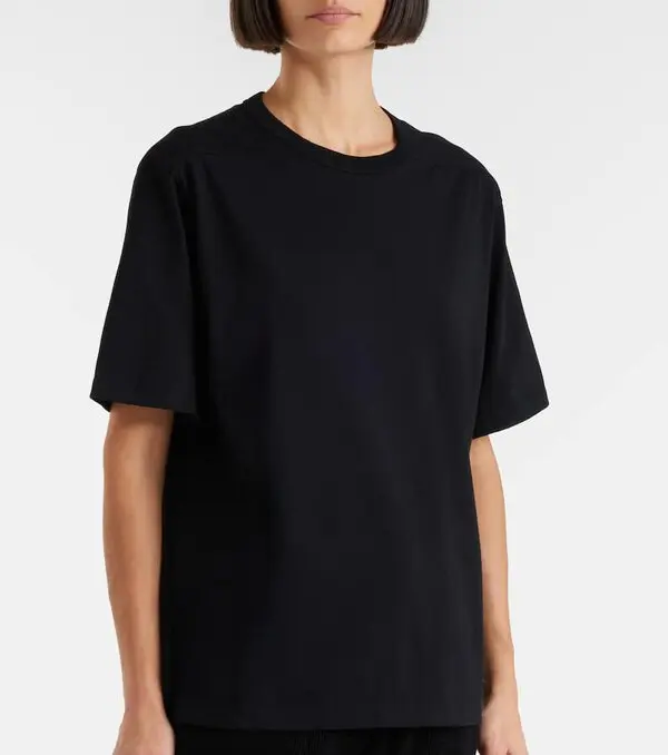 Rick Owens Brad Cotton Jersey T-shirt - Black