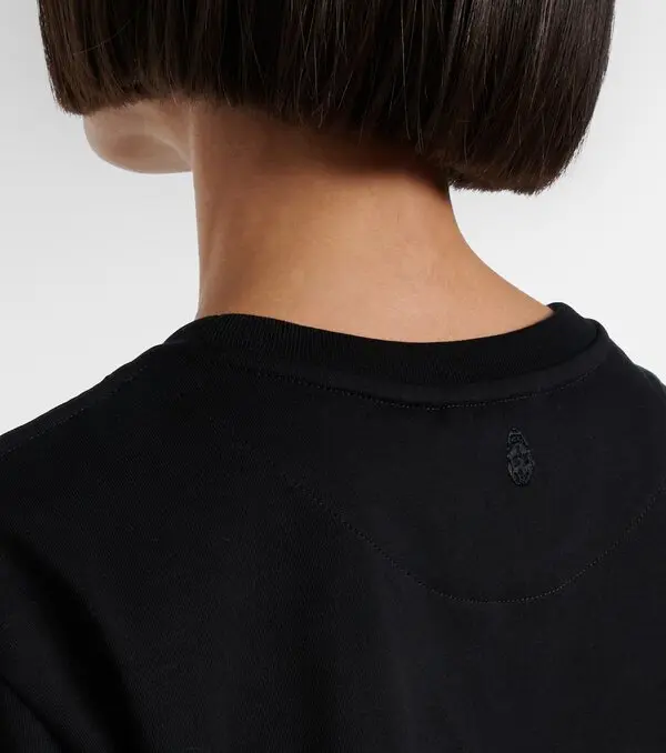 Alexander McQueen Cotton Lace T-shirt