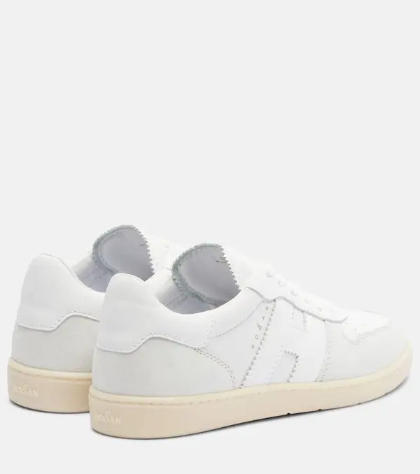 Hogan H641 Leather And Suede Sneakers