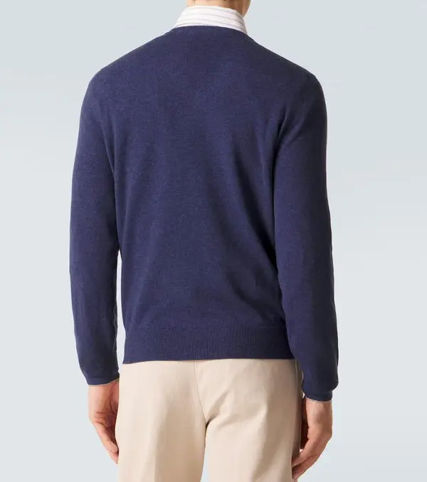 Brunello Cucinelli Cashmere V-neck Sweater