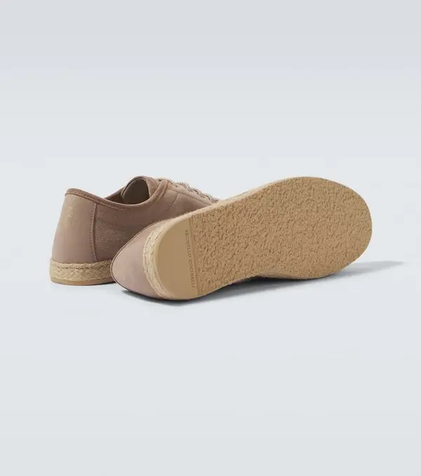 Brunello Cucinelli Suede Espadrilles