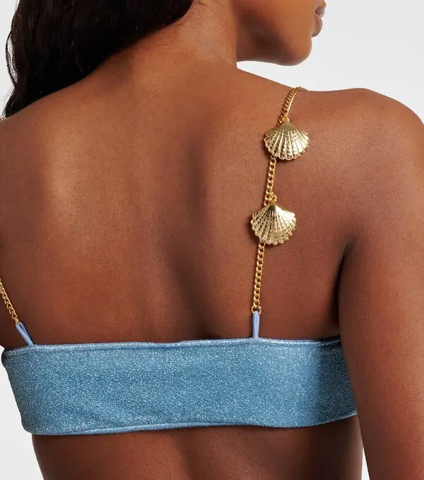 Oseree Lumière Embellished Bikini - Blue