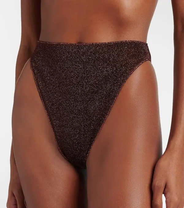Oseree Lumière Ring-detail Bikini - Brown