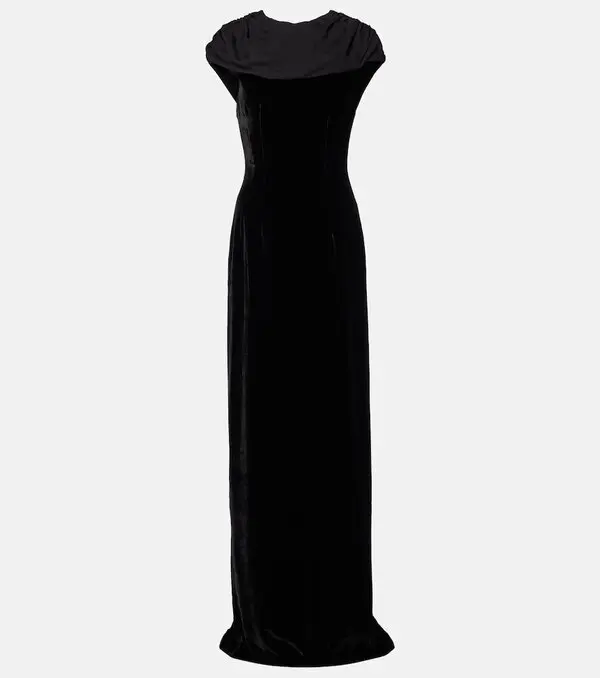 MARKARIAN Vesper Cutout Gown - Black