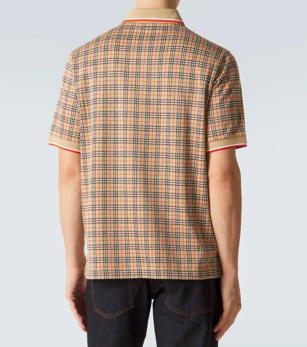 Burberry Check Polo Shirt
