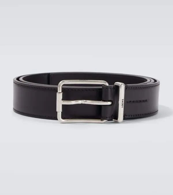 Loewe Leather Belt - Black