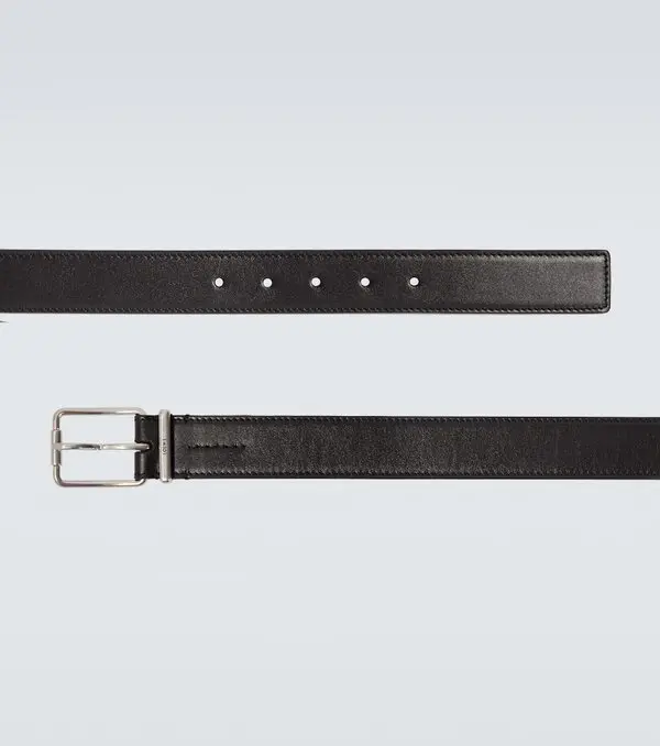 Loewe Leather Belt - Black