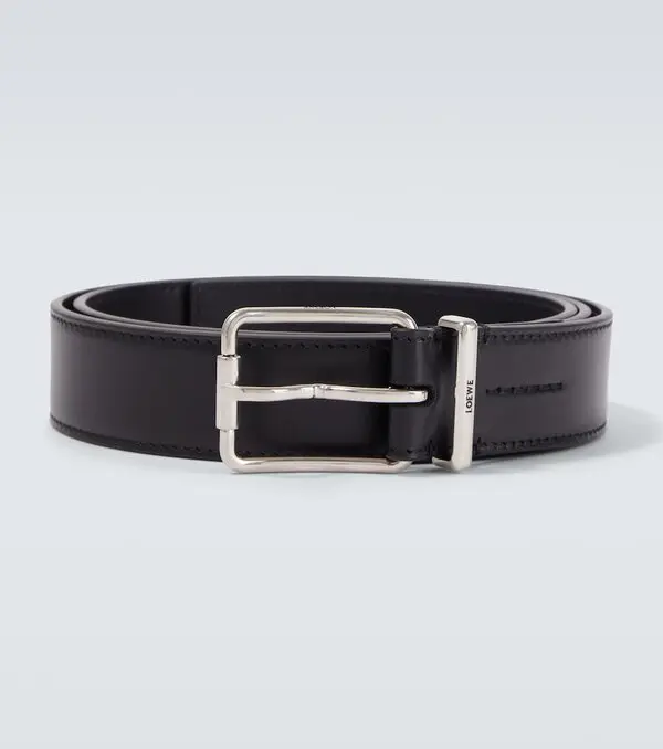 Loewe Leather Belt - Black