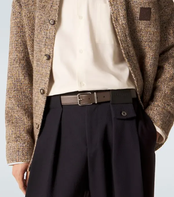 Loewe Leather Belt - Brown